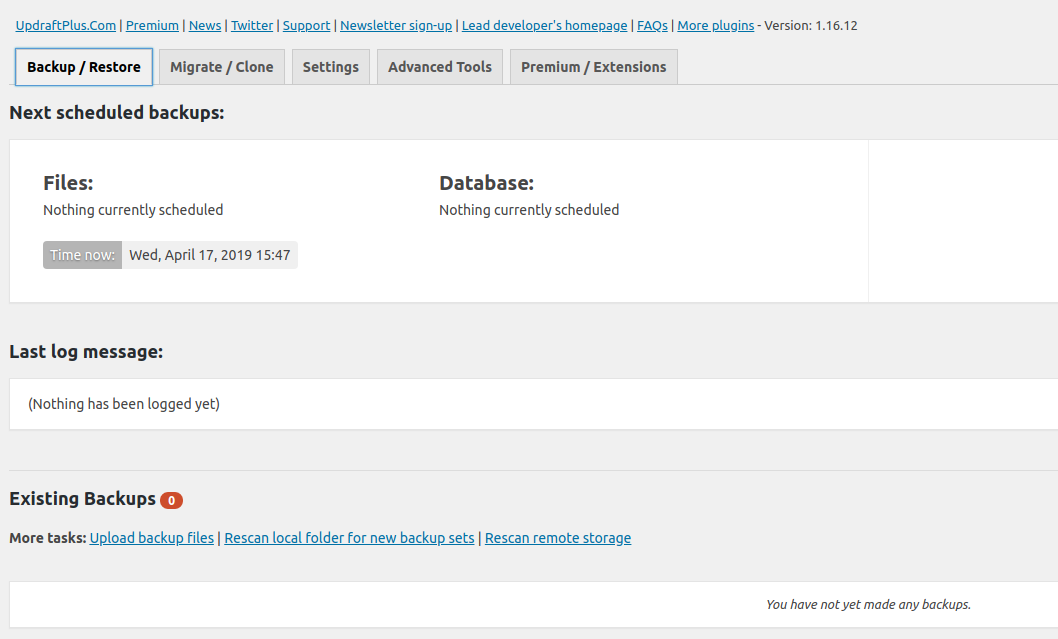 Updraft Plus Un Plugin Para Hacer Backups En Wordpress